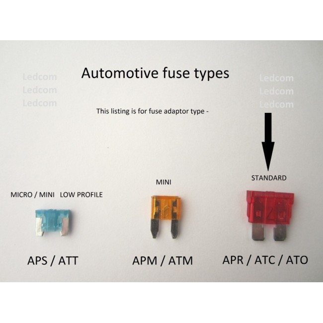 Add a Circuit ATC Standard Blade Fuse Holder Connector